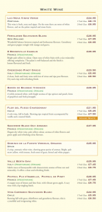 Menu | Mediterranean restaurant in Ryde Isle of Wight